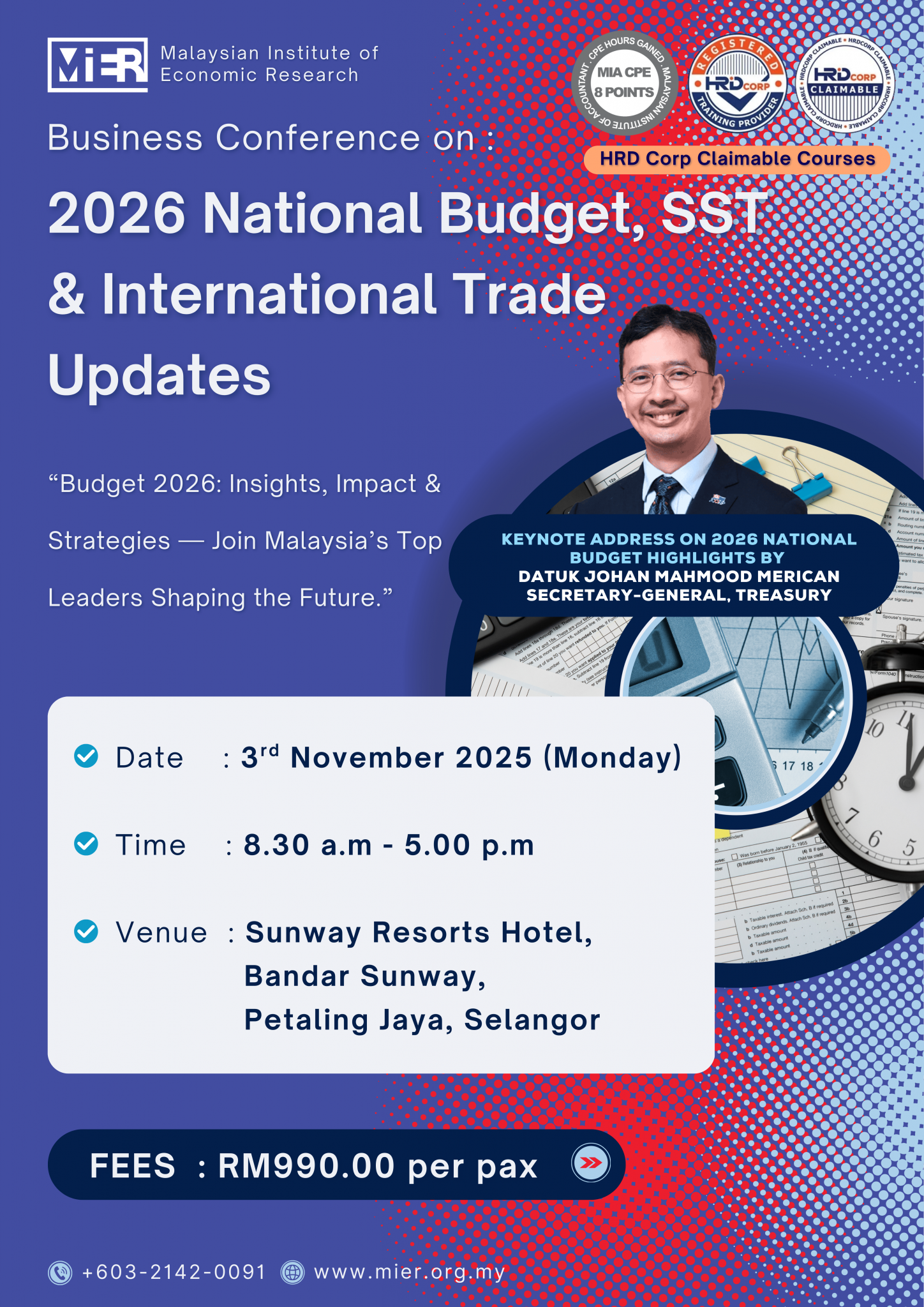 Business Conference on : 2026 National Budget, SST & International ...